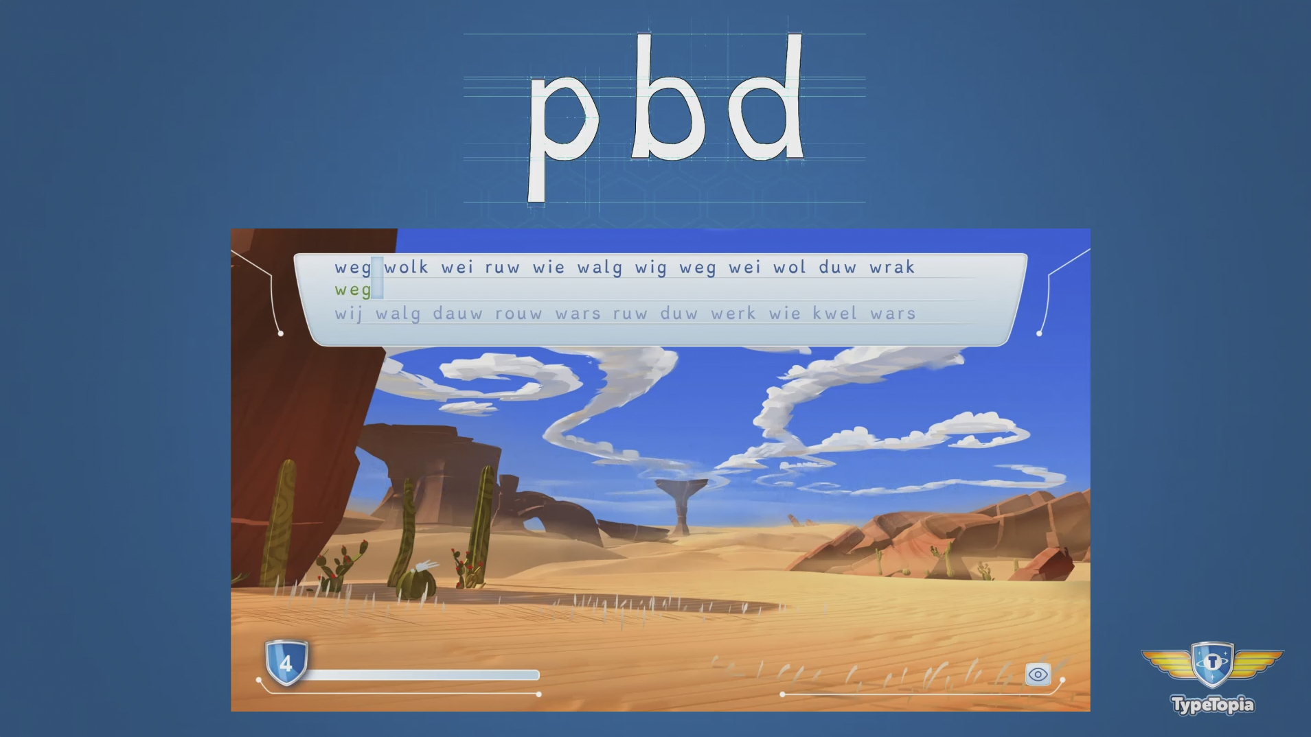 Dyslexia typing course - TypeTopia