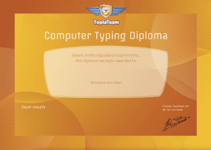 Guaranteed to get your typing diploma at TypeTopia